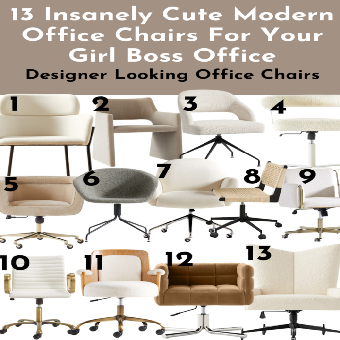 13 Insanely Cute Modern Office Chairs You Need For Your Girl Boss ...
